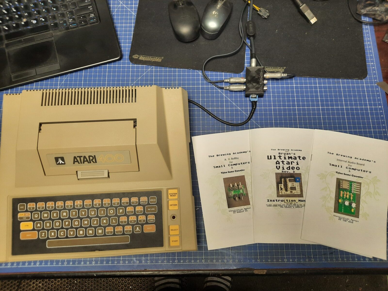 Atari 400 mods - retrohax.net