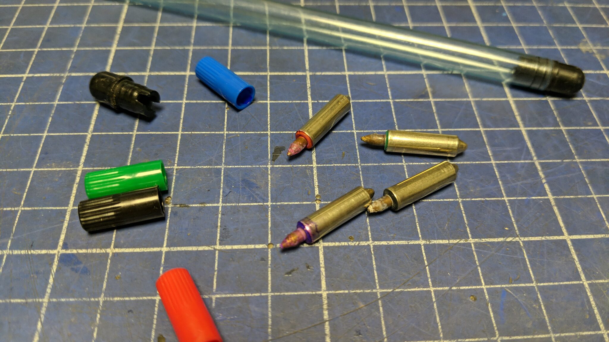 Atari 1020 Plotter - plotting pens replacement - retrohax.net