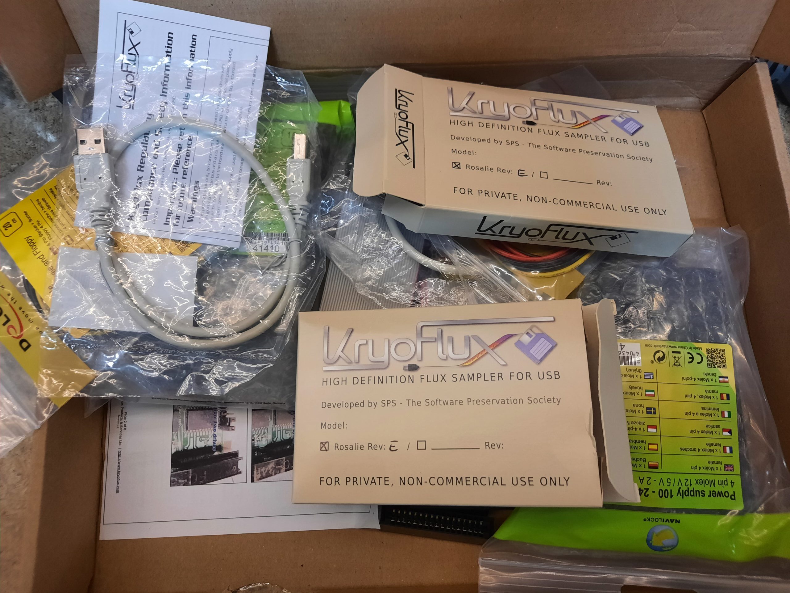 The Kryoflux build ... twice - retrohax.net